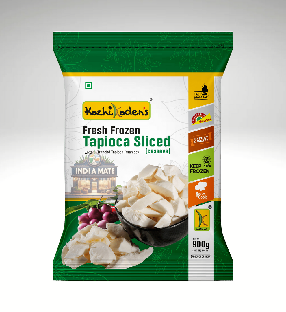 Buy Kozhikoden's Sliced Tapioca (Cassava) Online | IndiaMate Australia