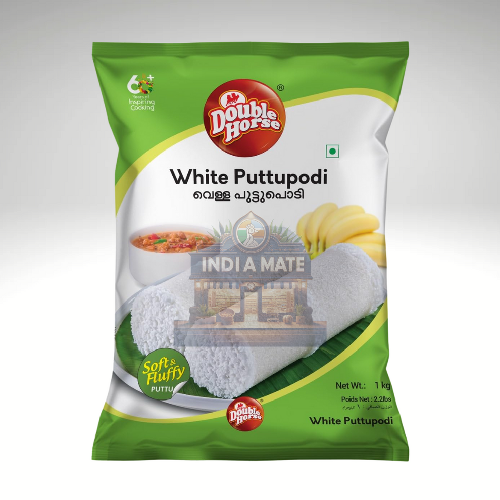 Double Horse White Puttu Podi – IndiaMate