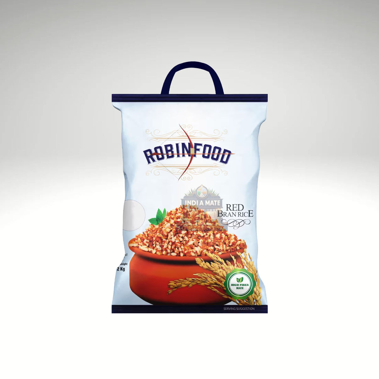 Pavizham Robin Food Red Bran Rice - Nutritious Whole Grain Rice ...